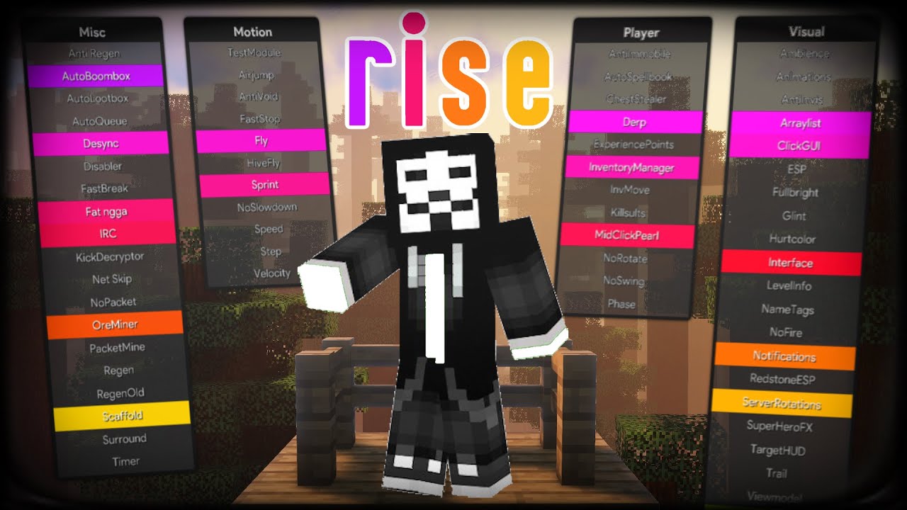 NEW: Rise Client 1.21 DOWNLOAD FREE - Minecraft Bedrock Edition ...