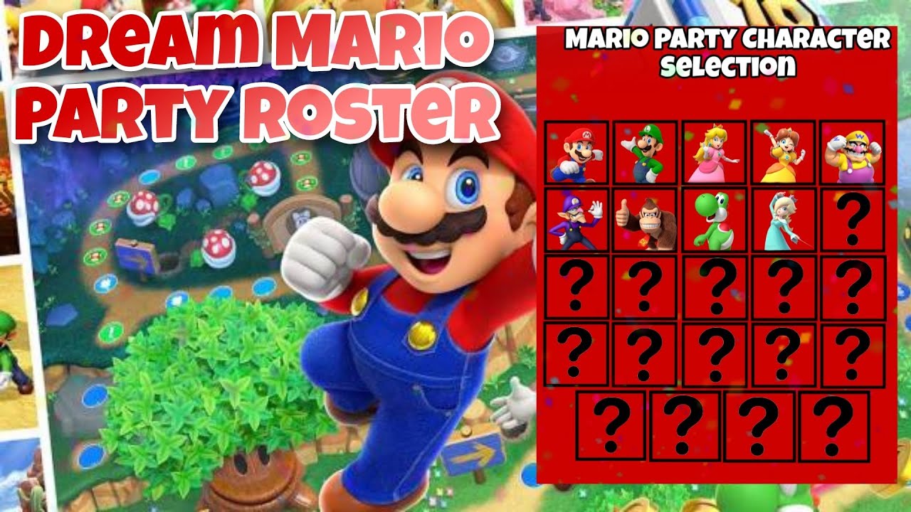 My Dream Mario Party Roster. - YouTube