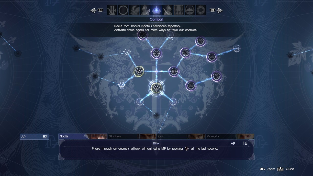Final Fantasy XV - Ascension: Regroup, Gravisphere, Cyclone, Daemon ...