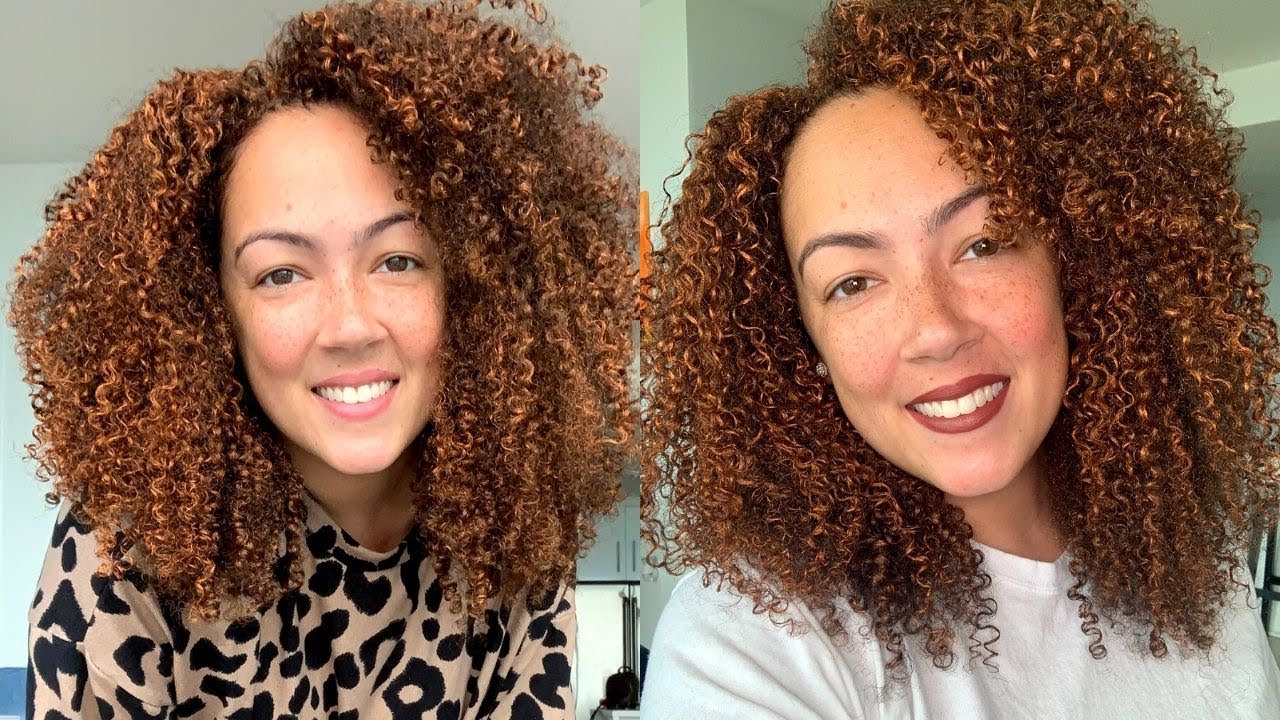 CURLSMITH HAIR MAKEUP COPPER - YouTube