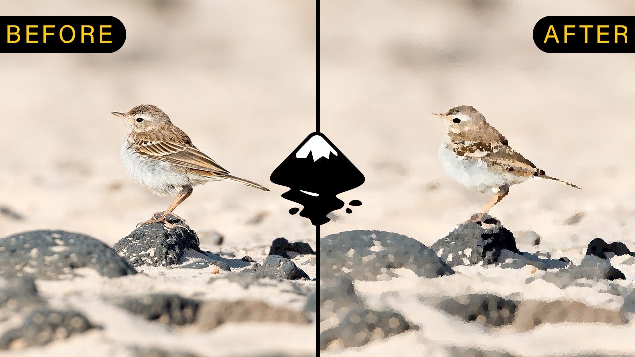 How to create an Oil Painting effect in Inkscape - YouTube