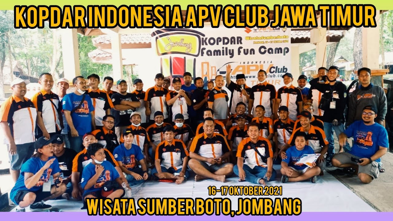KOPDAR INDONESIA APV CLUB JAWA TIMUR DI JOMBANG - YouTube