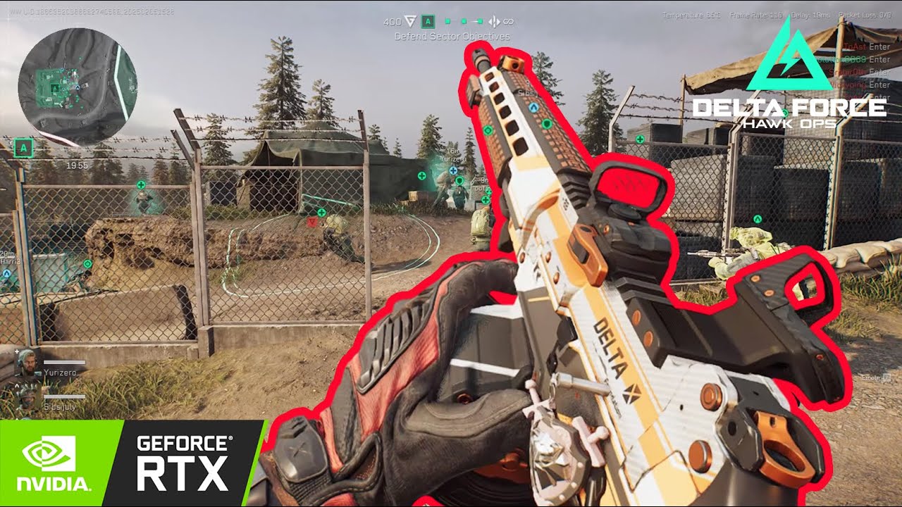 CI-19 | DELTA FORCE: 50 ELIMINATIONS | RUSHING WITH M4 USING THESE ...