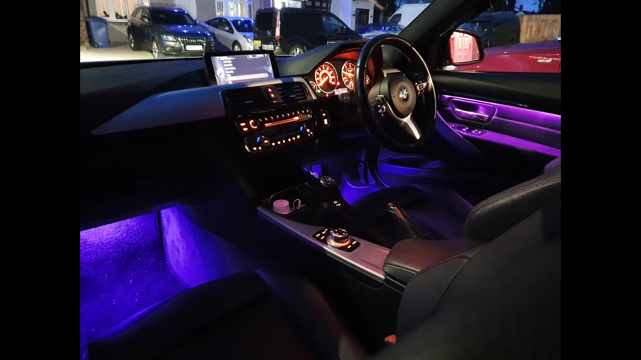 Dual colour OEM Ambient light upgrade guide. BMW F20, F30, F32, F10/F11 ...