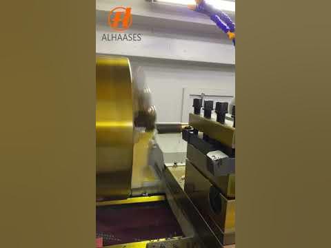 CK6150X1500 Flat Bed CNC Lathe - YouTube