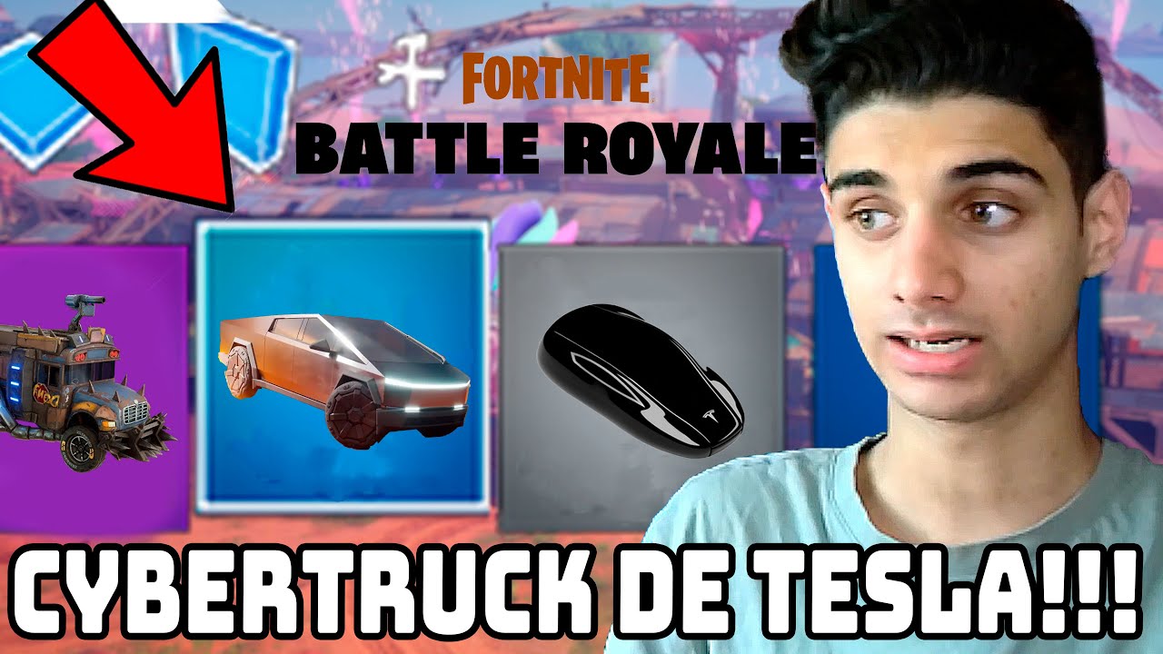JUGANDO con la CYBERTRUCK TESLA en FORTNITE /SCARG/ - YouTube