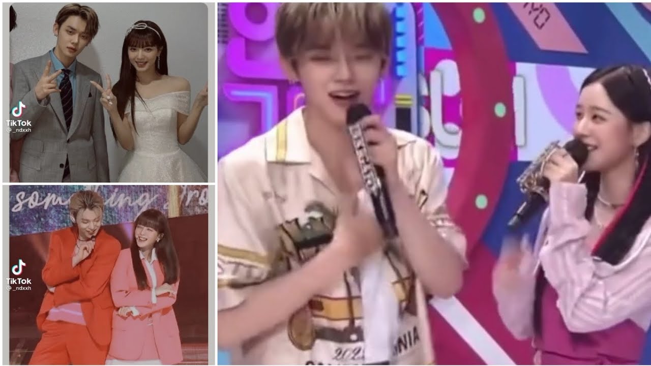 TXT Yeonjun x Jeongeui / MC Inkigayo - YouTube