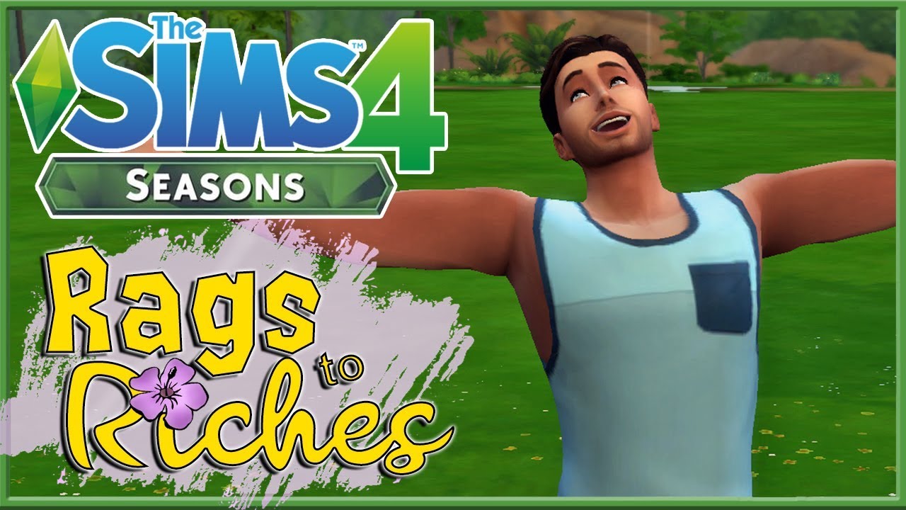 🌼☀️ Rags to Riches Challenge | The Sims 4 Seasons | Part 1 🍂 ️ - YouTube
