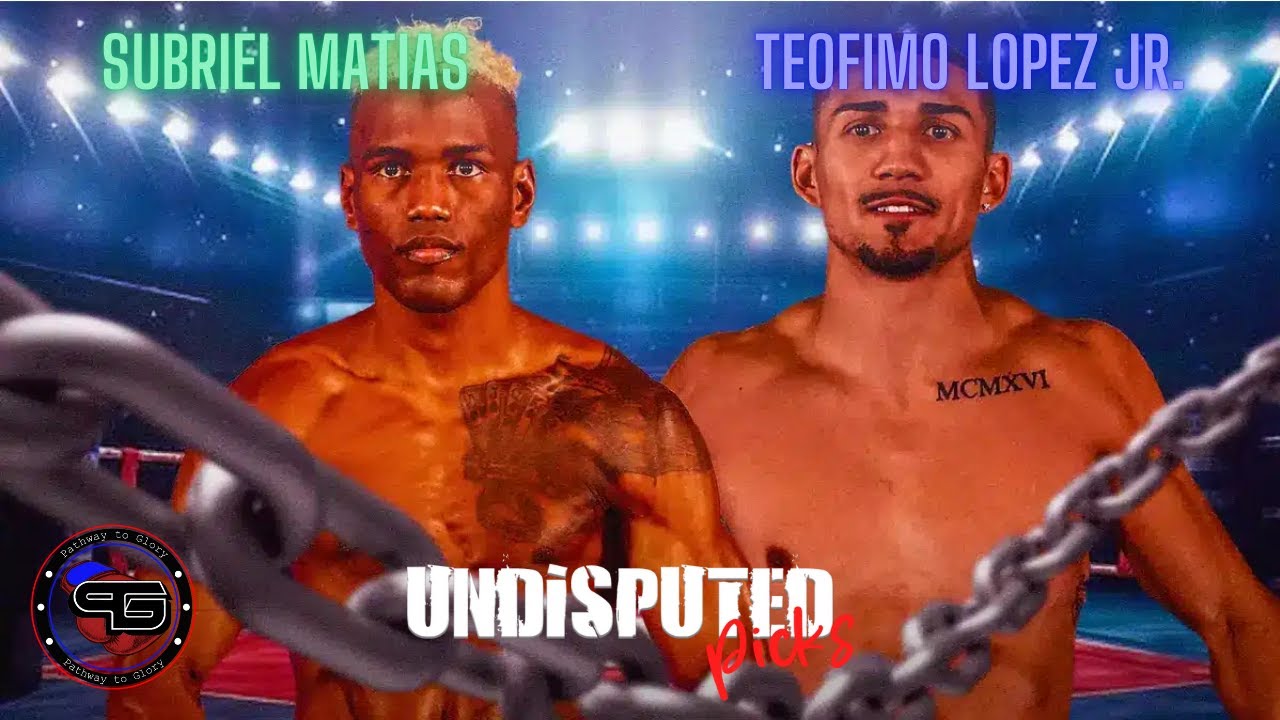 Teofimo Lopez Jr vs Subriel Matias will it happen Undisputed AI Picks # ...