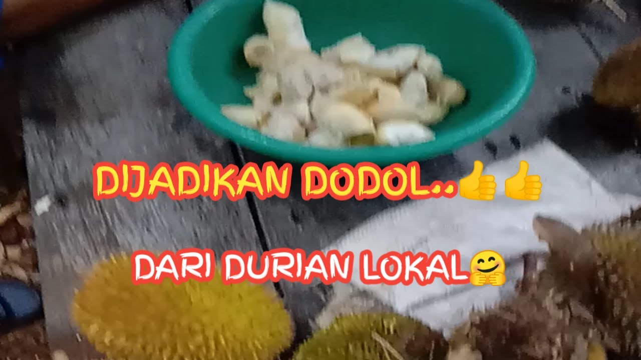 DURIAN LOKAL SIAP DIJADIKAN DODOL jejakdurianlokal YouTube DURIAN LOKAL SIAP DIJADIKAN DODOL jejakdurianlokal YouTube