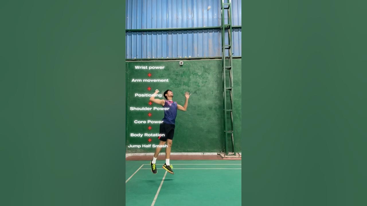 How to smash in badminton? Learning series part 1 - YouTube