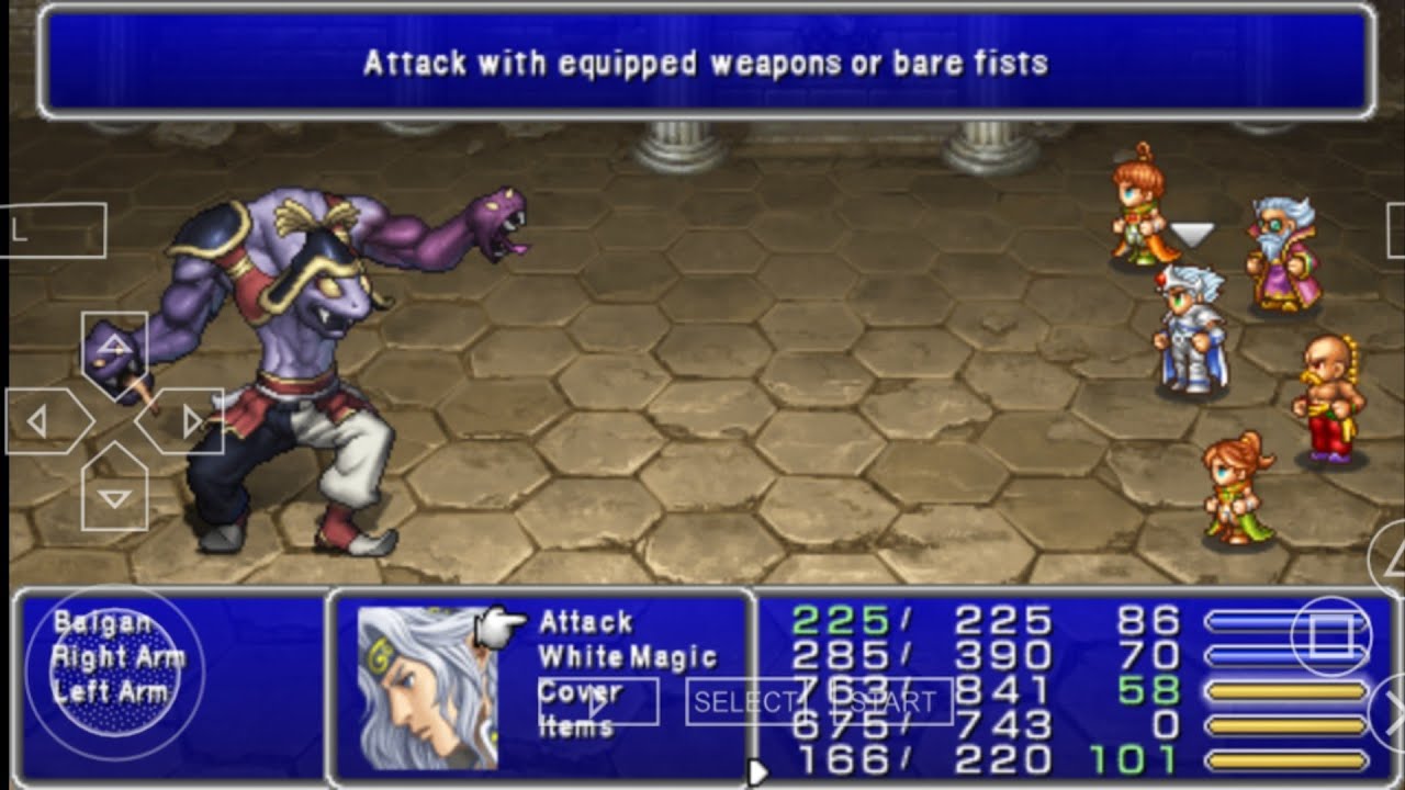 final fantasy 4 (psp) parte 7 - YouTube