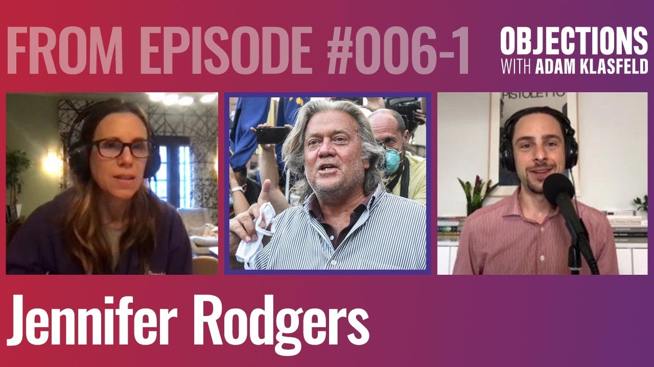 Jennifer Rodgers on Steve Bannon's Continuing Federal Exposure - YouTube