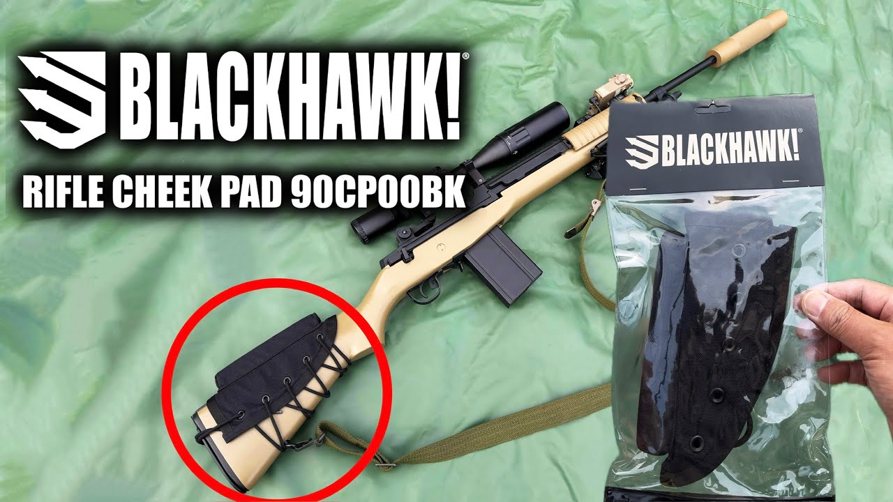 [Review] BLACKHAWK! RIFLE CHEEK PAD 90CP00BK - YouTube