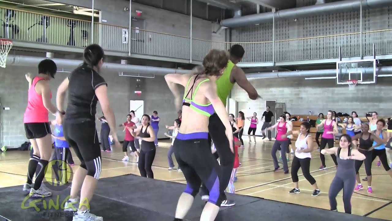 Ginga Fitness Dance Fitness Superclass 2014 Put your hands Up - YouTube