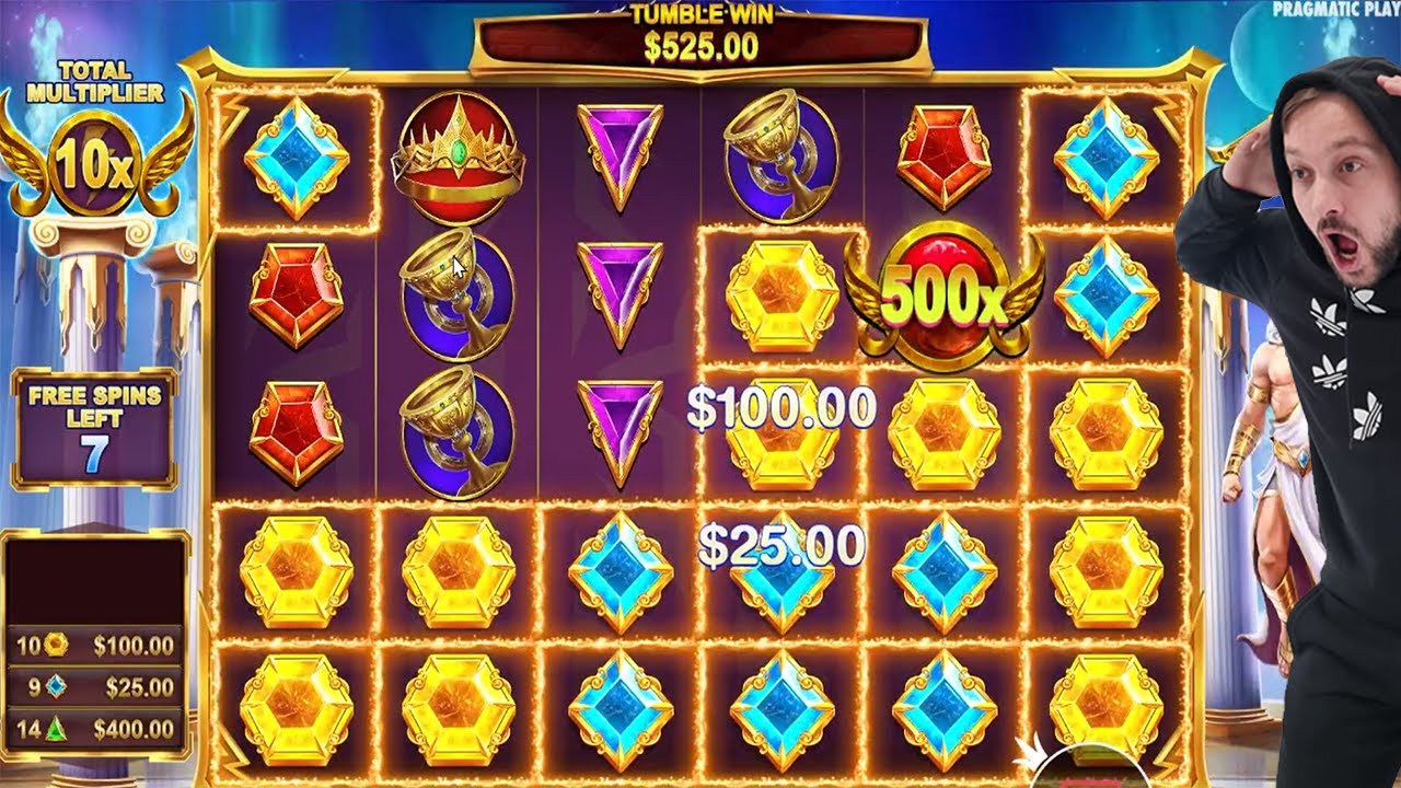 GATES OF OLYMPUS 🔱 HIT x500 - RECORD of THE WEEK - HUGE WIN BIG TUMBLE ...