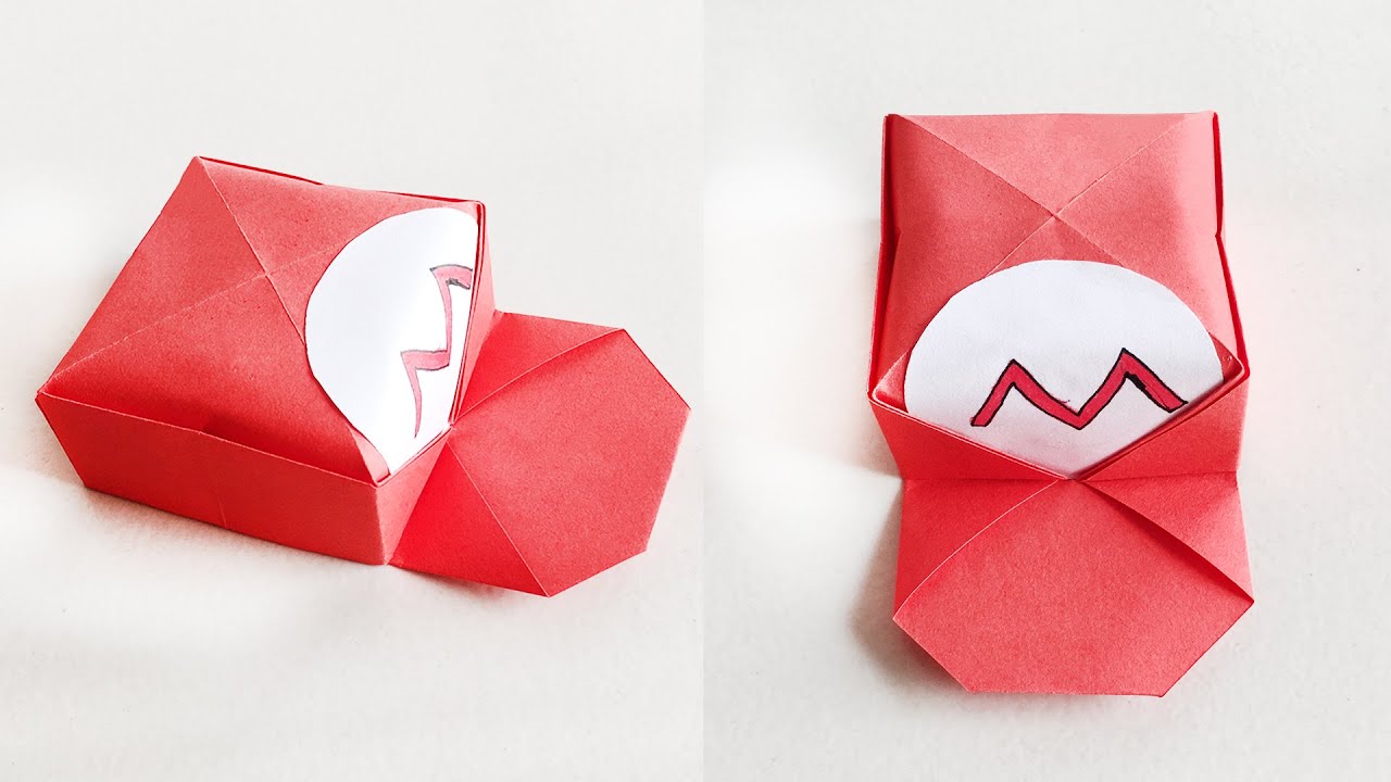 Origami Super Mario's Hat – DIY Paper Cap- Paper Crafts - YouTube