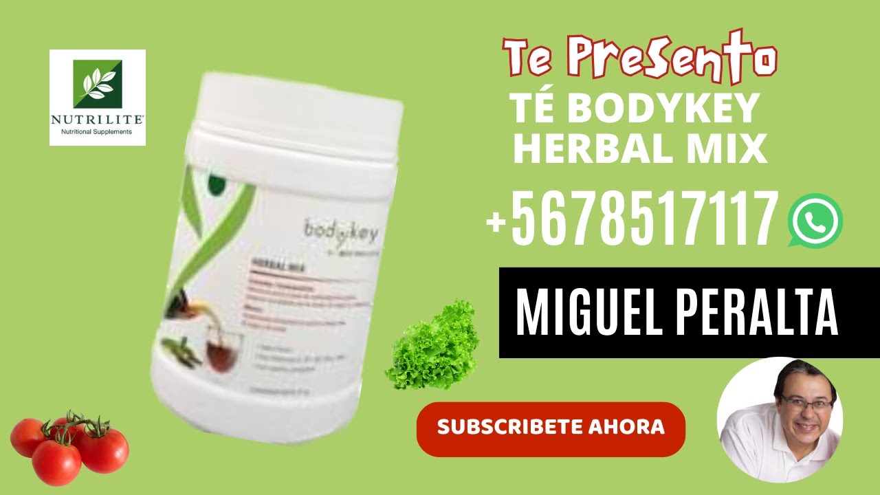 TE HERBAL MIX NUTRILITE DE AMWAY - YouTube