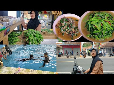 Rutinitas IRT sehari hari ‼️ Kepasar, masak dan beres beres rumah