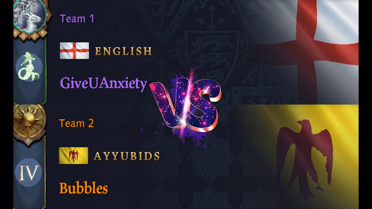 (AoE4 English vs Ayyubids) GUA vs Bubbles - YouTube