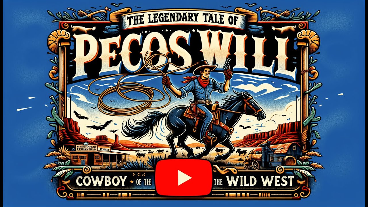 The Legendary Tale of Pecos Bill: Cowboy of the Wild West - YouTube