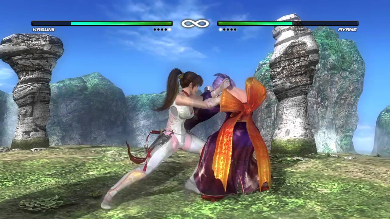 DEAD OR ALIVE 5 Last Round Kasumi vs Ayane - YouTube