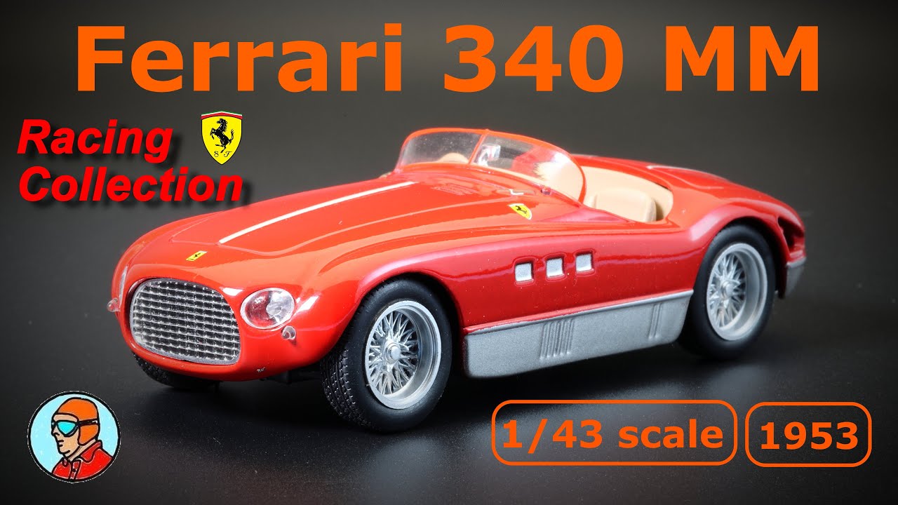 Ferrari 340 MM - 1/43 Scale model car - Racing collection - DieCast ...