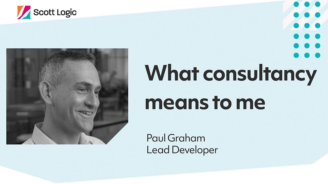 What Consultancy Means to Me // Paul Graham // Scott Logic - YouTube