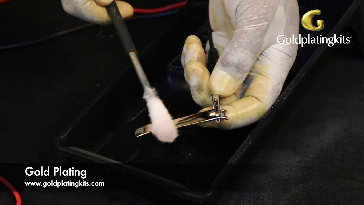 Gold Plating | Gold Plating solution | Brush Plating kits | Gold ...