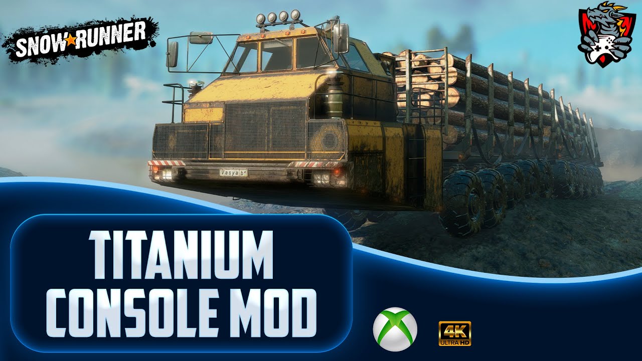 TITANIUM SNOWRUNNER CONSOLE MOD - YouTube