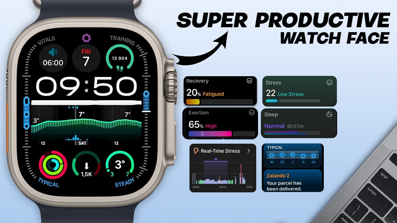 THE BEST WATCHFACE FOR APPLE WATCH ULTRA - YouTube