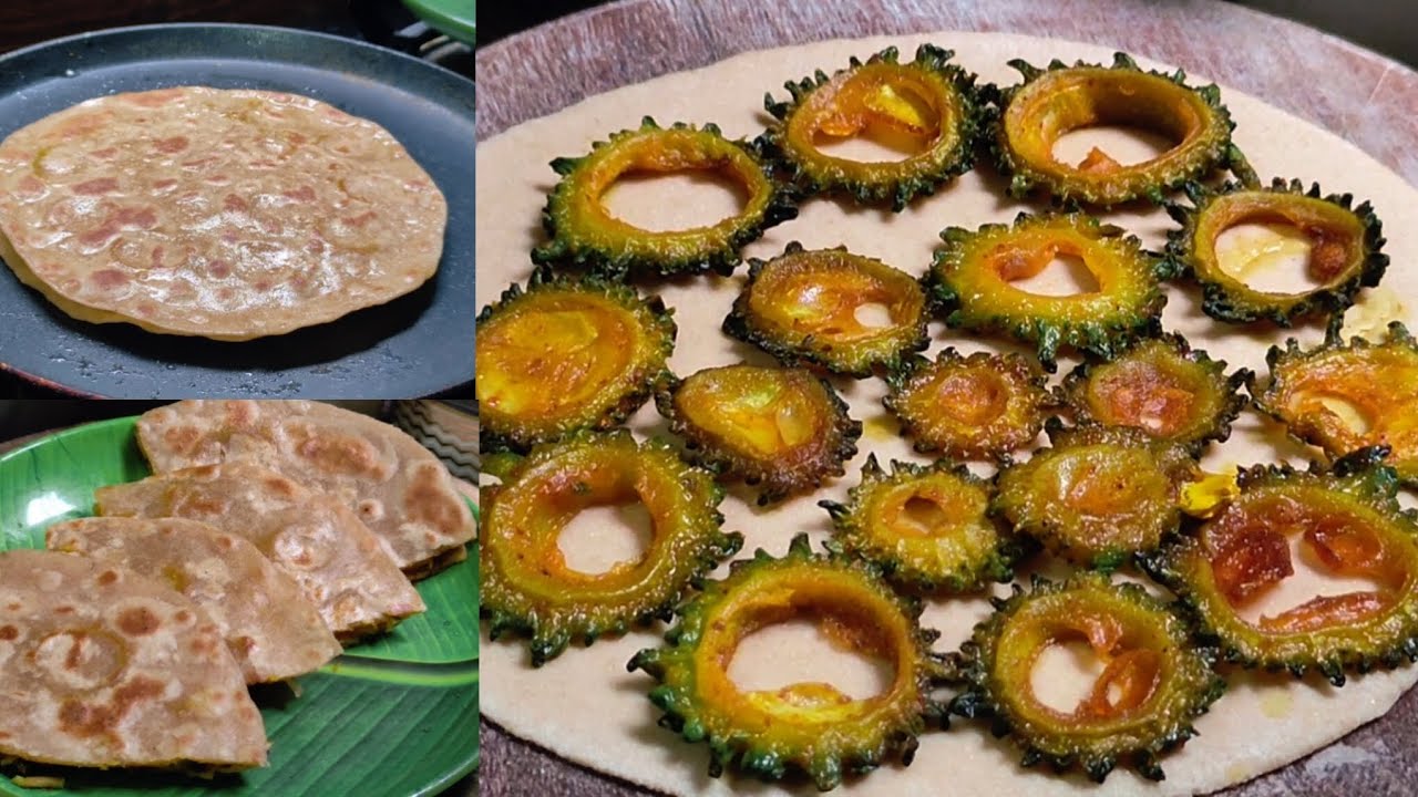 Karela Paratha Recipe l Bitter gourd Paratha Recipe l How to Make ...