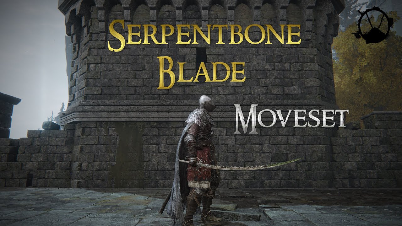ELDEN RING - Serpentbone Blade Moveset - YouTube