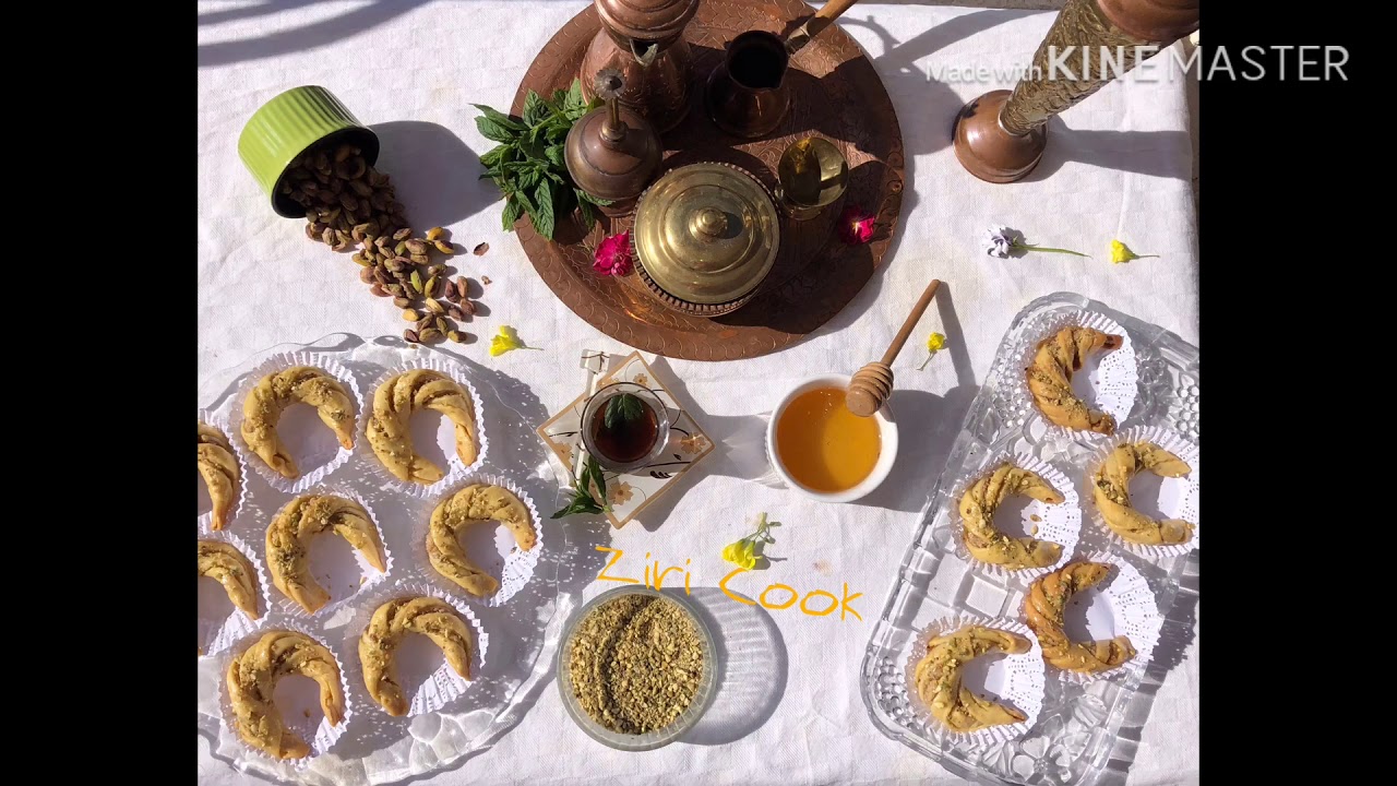 Recette tcharek m3essel 💯 réussi 🍯 الحلوة الجزائرية تشاراك معسل وصفة 💯 ...