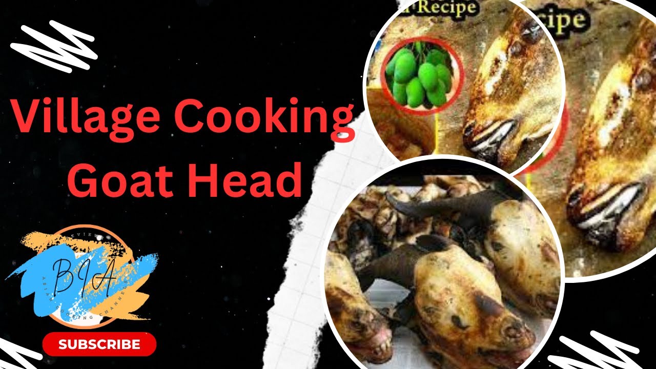 Village Cooking Review Goat head Curry#youtube #pakistan #food #india # ...