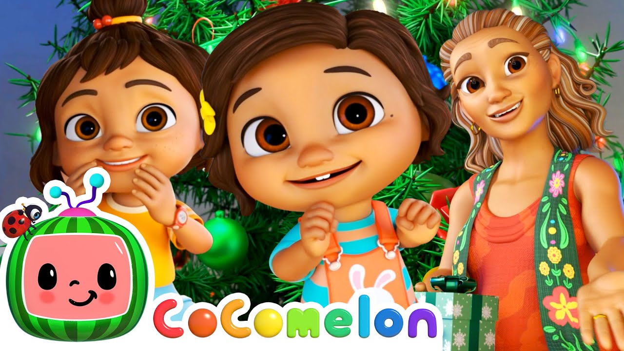 Nochebuena Christmas with Nina and JJ | Cocomelon Nursery Rhymes for ...