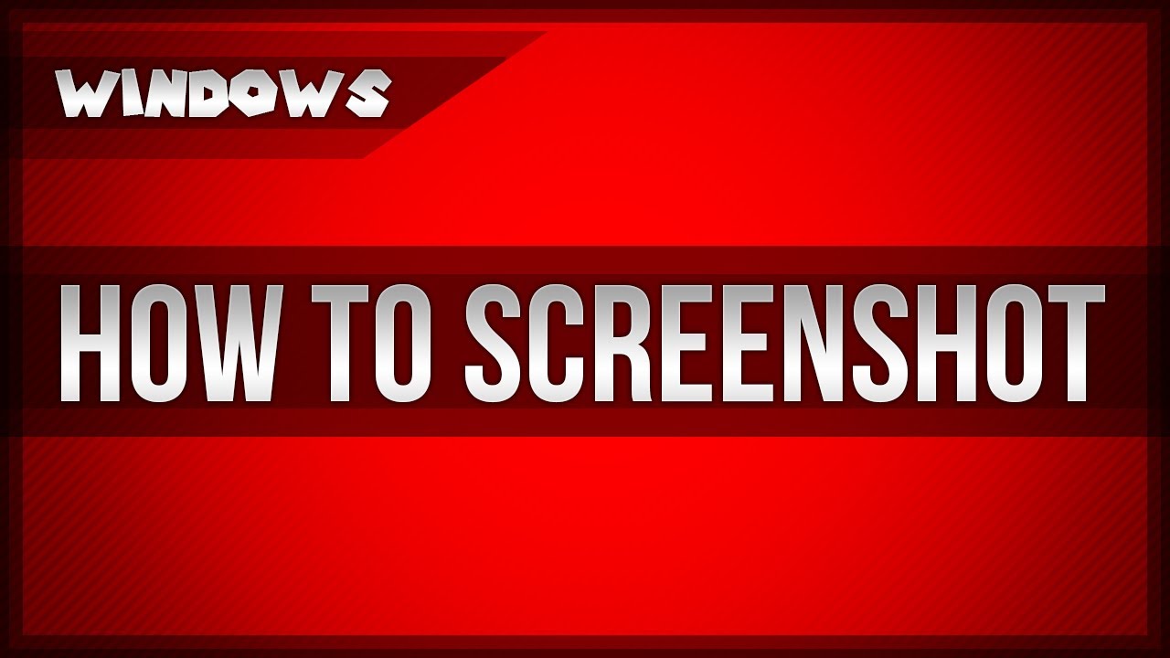 How To Screenshot and Print *WINDOWS 8* - YouTube