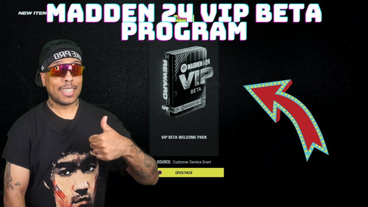Entered Madden 24 VIP BETA Program - YouTube