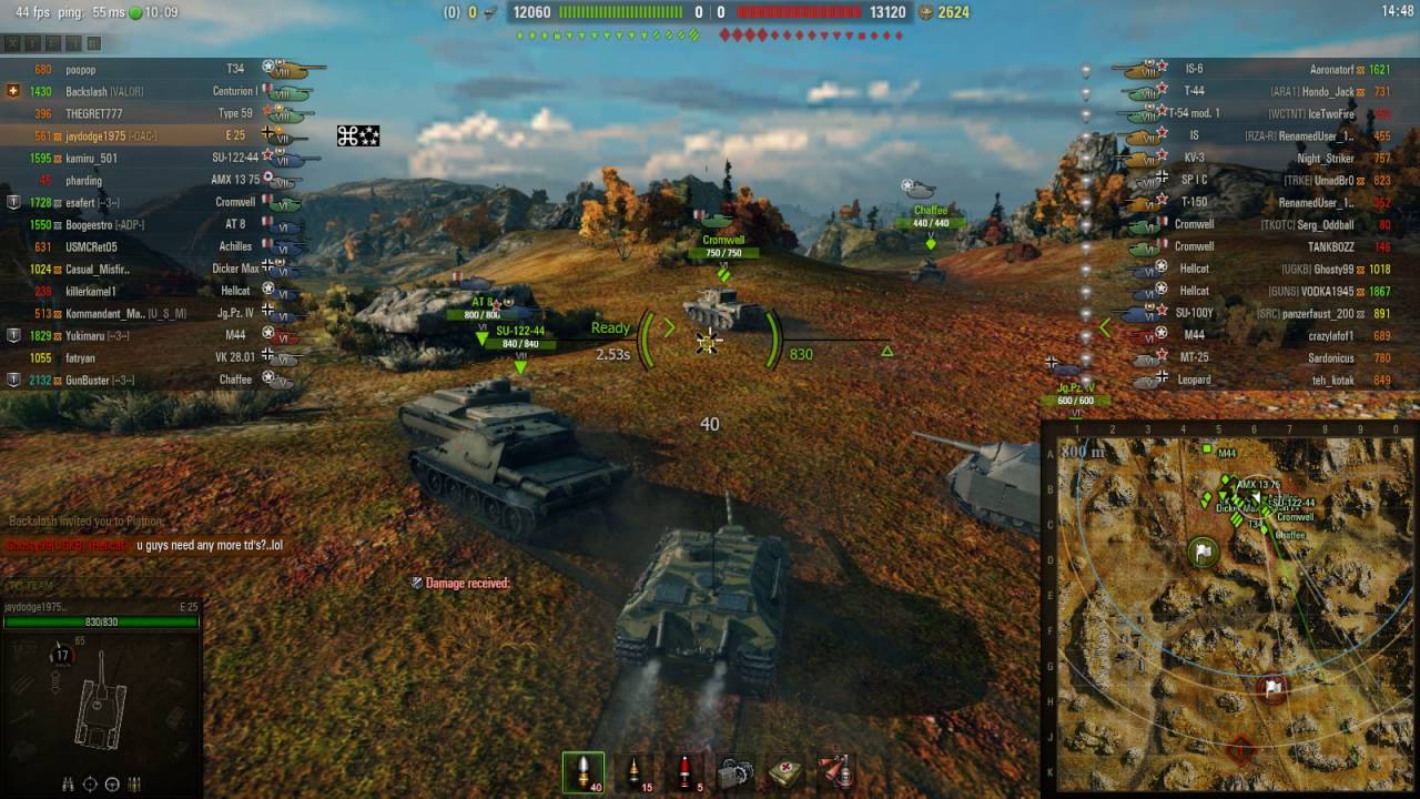 WoT Locked tracks in TD - YouTube