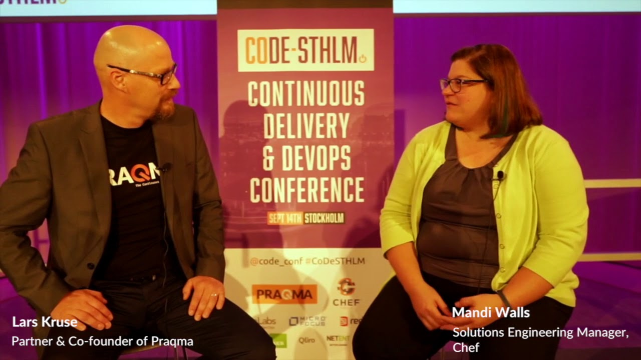 Interview with Mandi Walls - CoDe Conference Stockholm - YouTube
