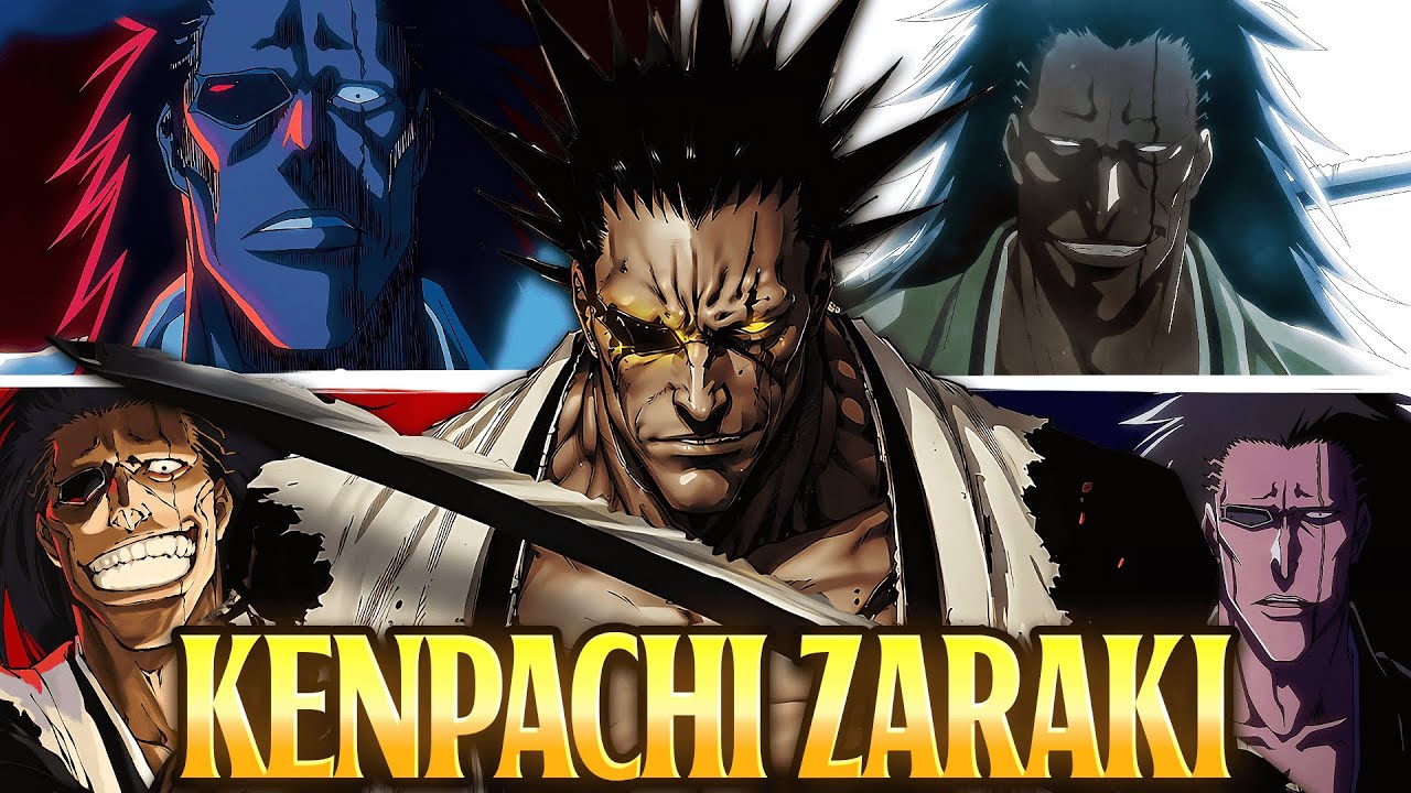 Bleach's Kenpachi Zaraki- The Strongest | BLEACH Character Analysis ...