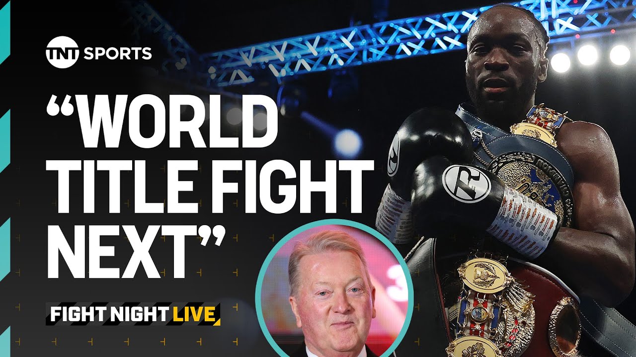 Denzel Bentley & Frank Warren react after dominant win against Brad ...