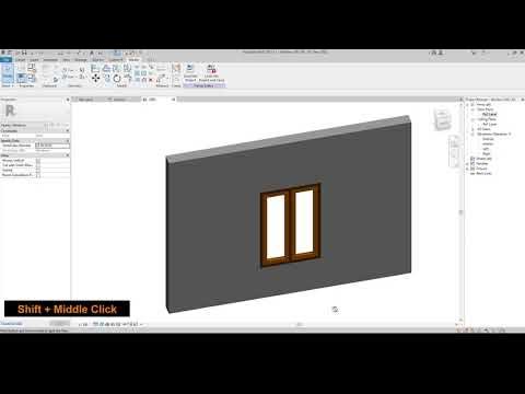 Indian type Parametric Window family in Revit | How to create parametric window in Revit - YouTube
