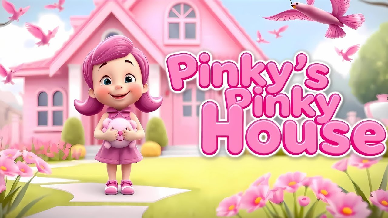 Pinky's Pinky House - A Fun Adventure in Pink | Kids Animated Story | Tiny Tales | English ...