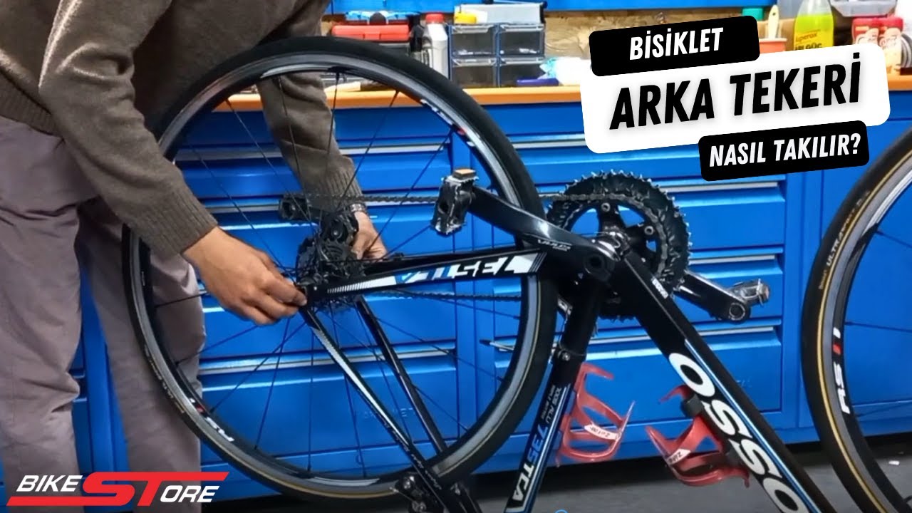 Bisiklet Arka Tekeri Nasıl Takılır? - BikeSTore - YouTube