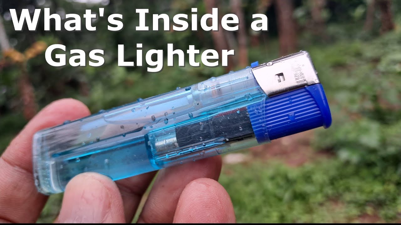 What's Inside a Gas Lighter - YouTube