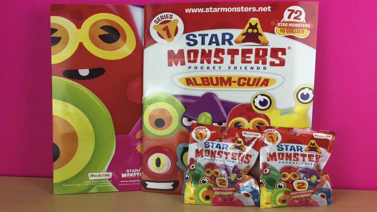 ALBUM DE GUIA DE STAR MONSTERS POCKET FRIENDS DE MAGICBOX TOYS - YouTube