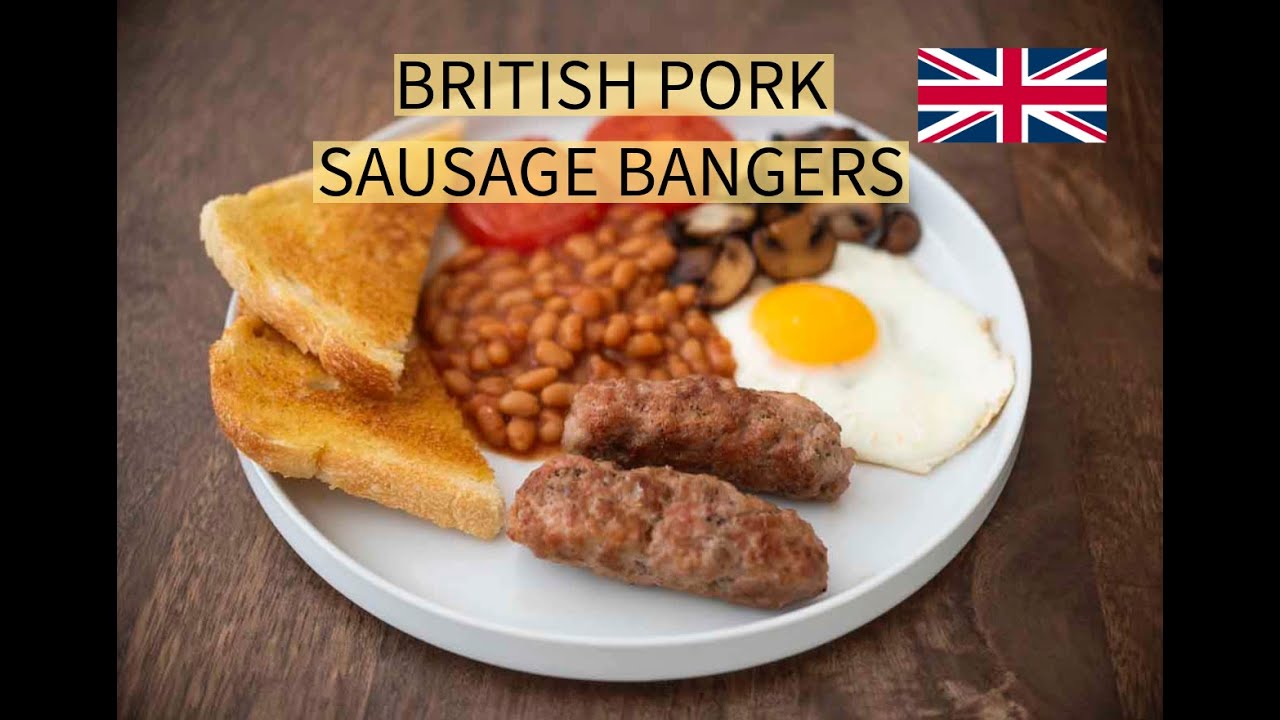 British Pork Sausage Bangers - YouTube