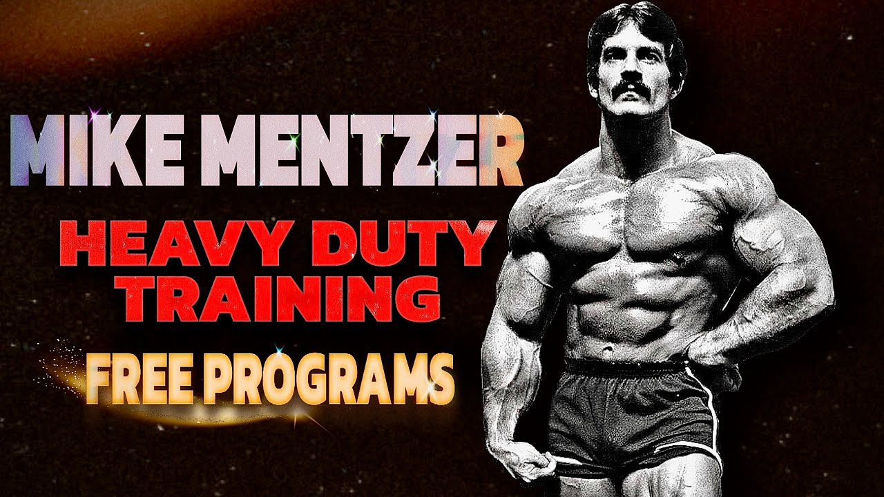 Train Like Mike Mentzer | Heavy Duty + Free programs - YouTube