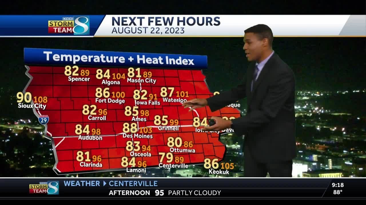 Dangerous heat wave peaks Wednesday and Thursday before a cold front ...